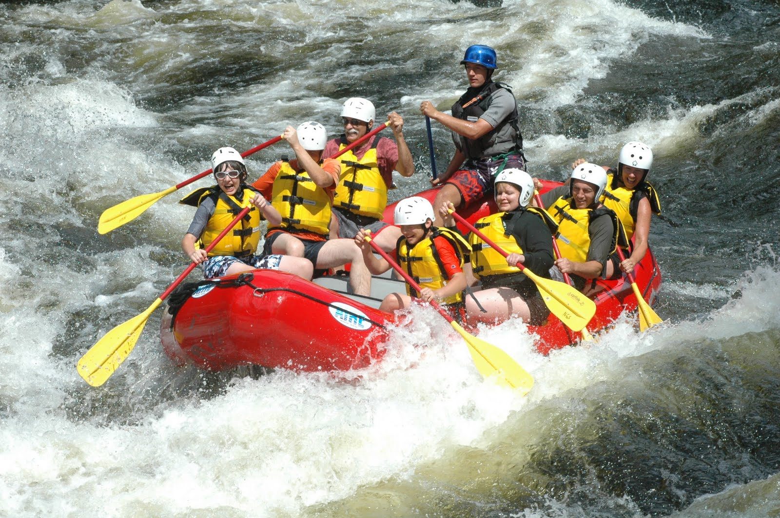 Rafting para escolares :: Imágenes y fotos